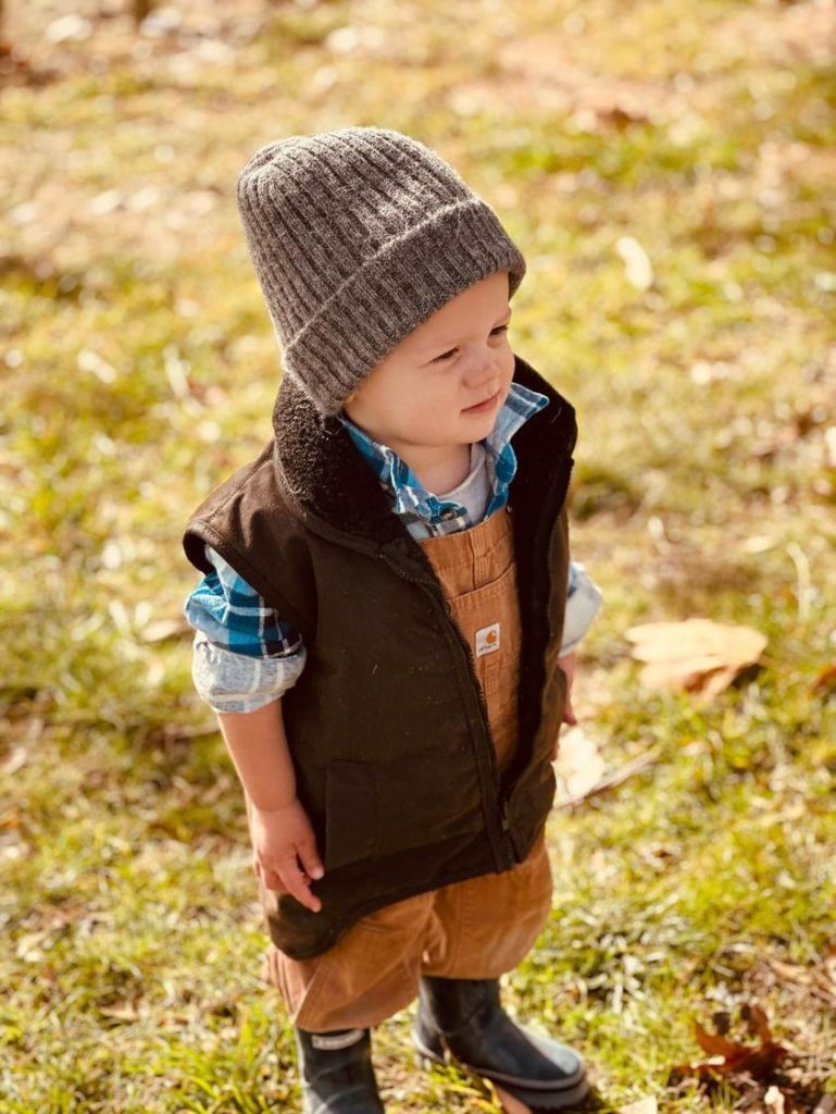 Kids Oilskin Vest | RUSTIC FLARE